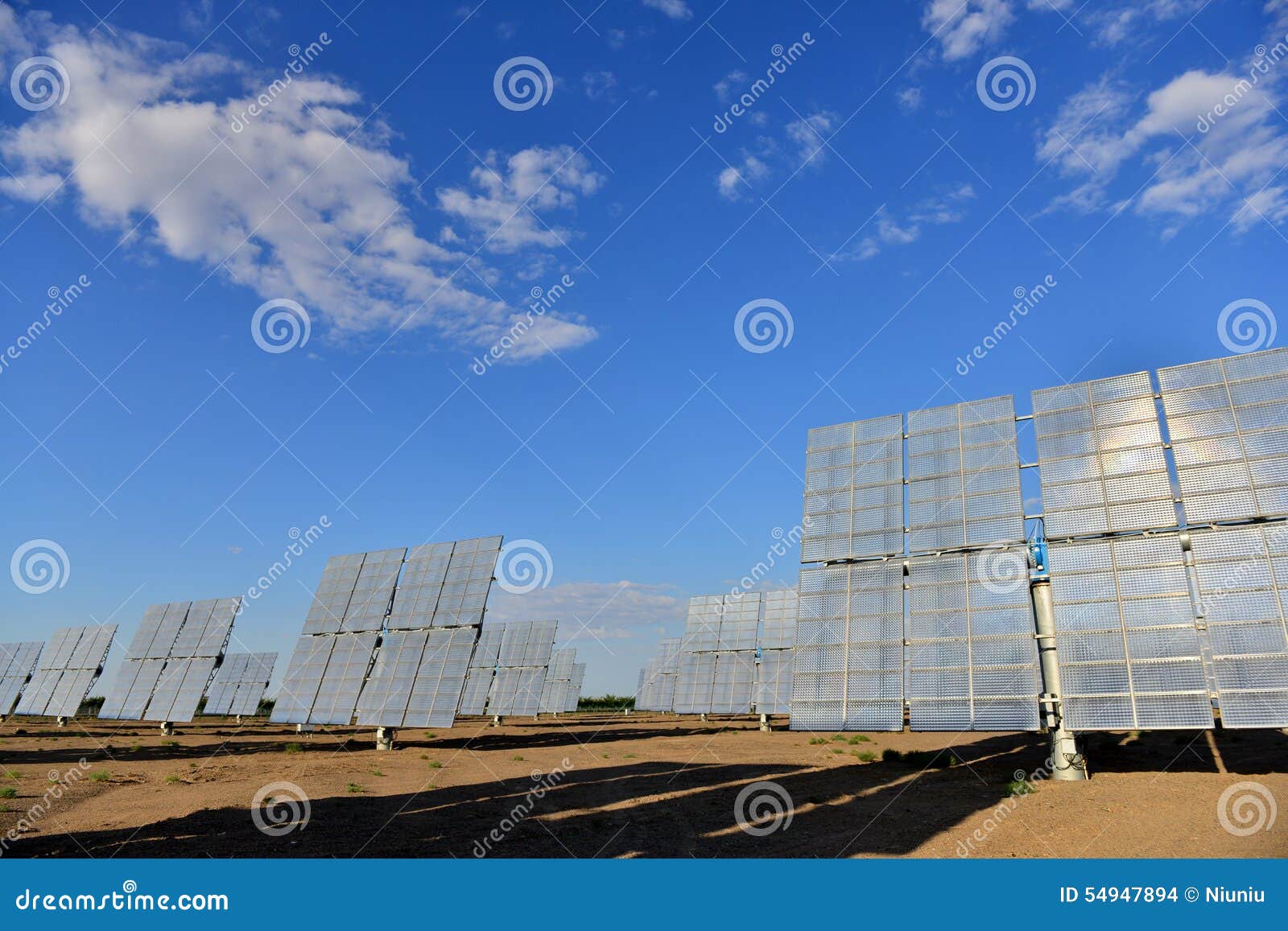 The solar power station stock photo. Image of china, power - 54947894