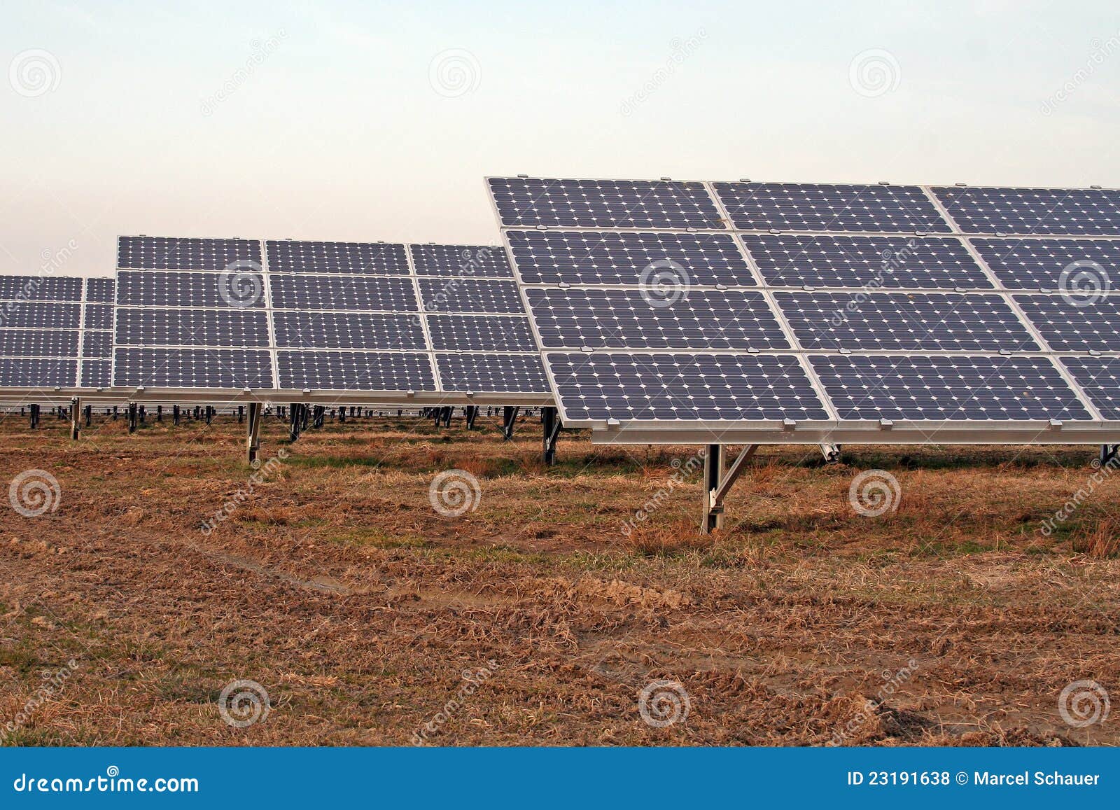 Solar power system stock photo. Image of installation - 23191638