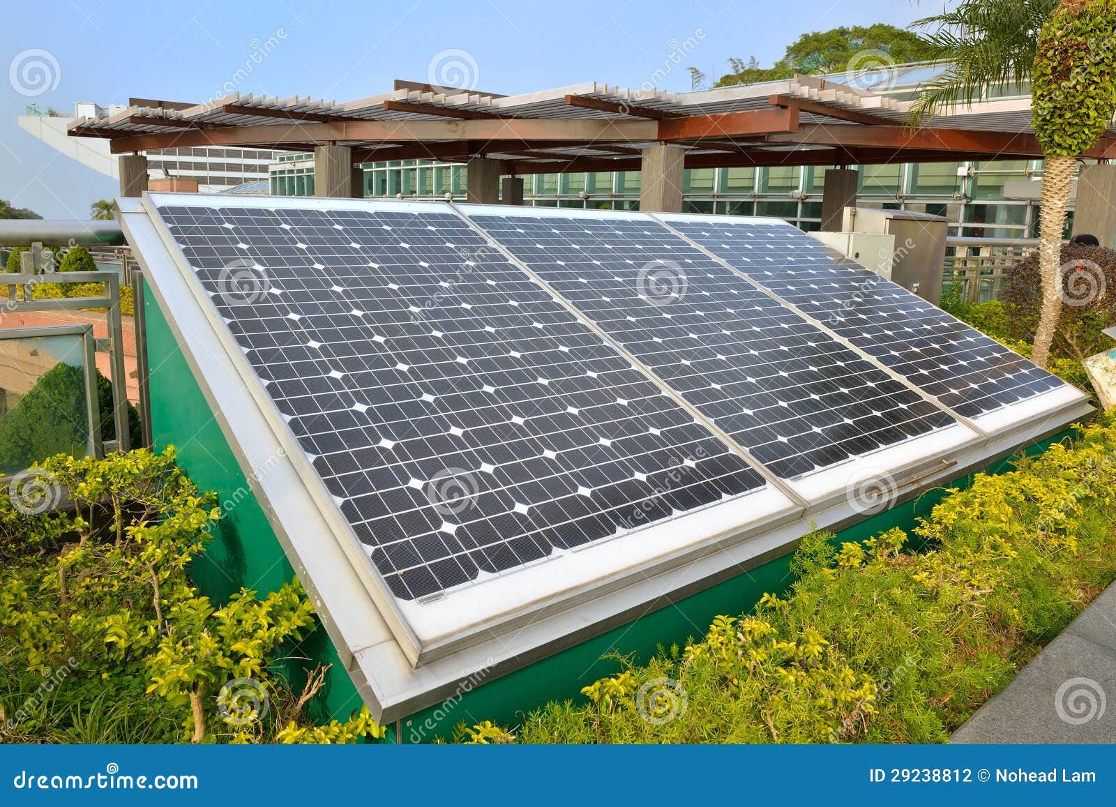 Solar Power System stock photo. Image of environment - 29238812