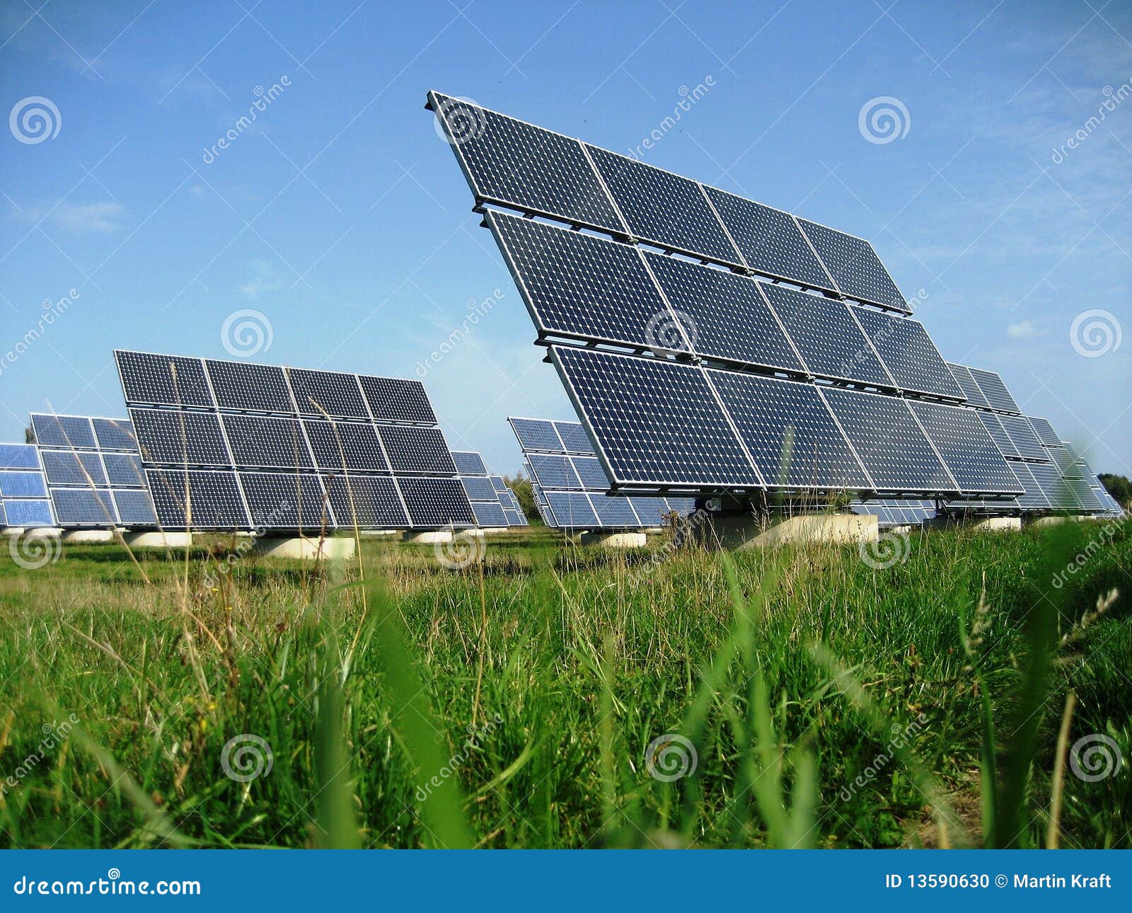 Solar power system group stock photo. Image of ground - 13590630