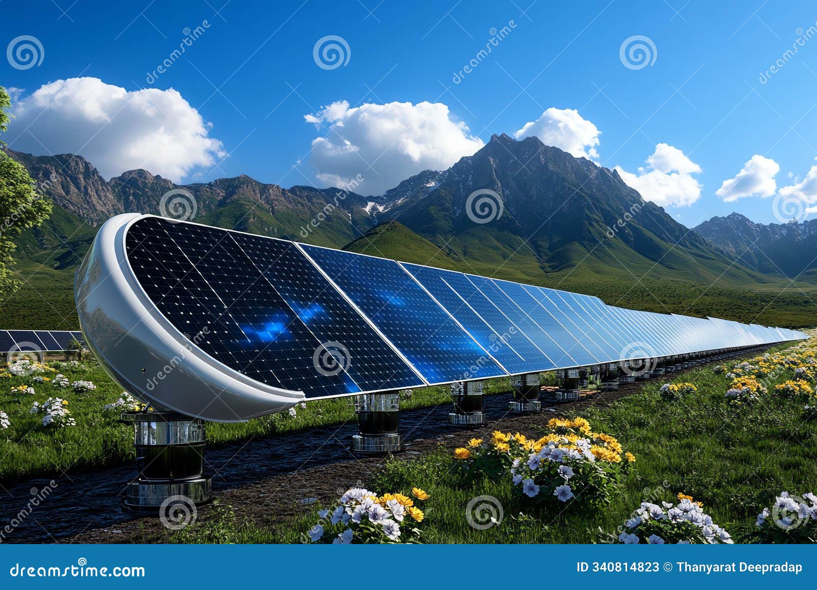 Solar Power Solar Thermal, Innovation, and Green Technology Visualized ...