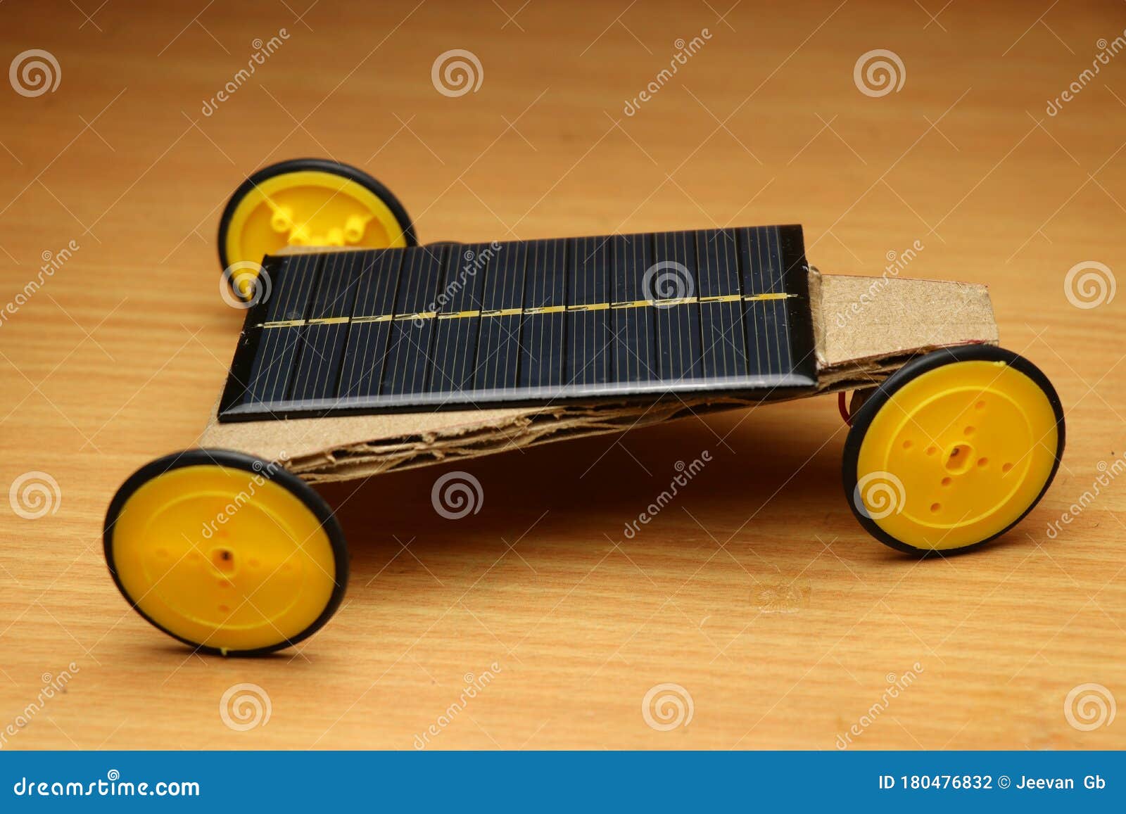 Solar Powerd Car Which is Having 3 Wheels and Powered by Solar Panel ...
