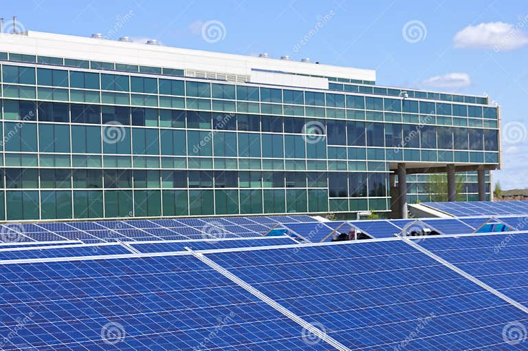 Solar Powered Office stock photo. Image of technology - 41033590