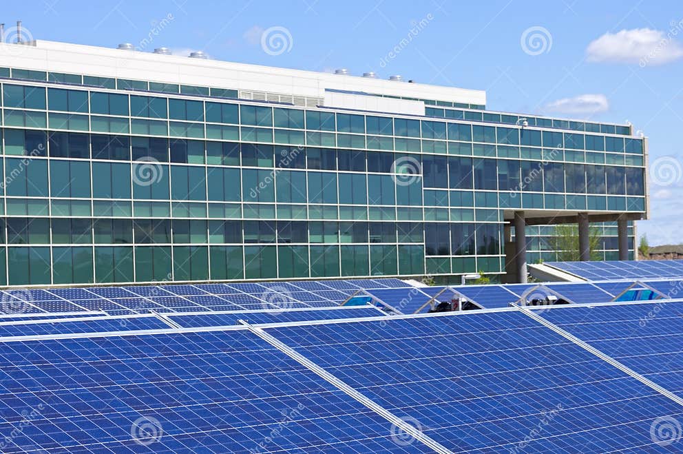 Solar Powered Office stock photo. Image of technology - 41033590