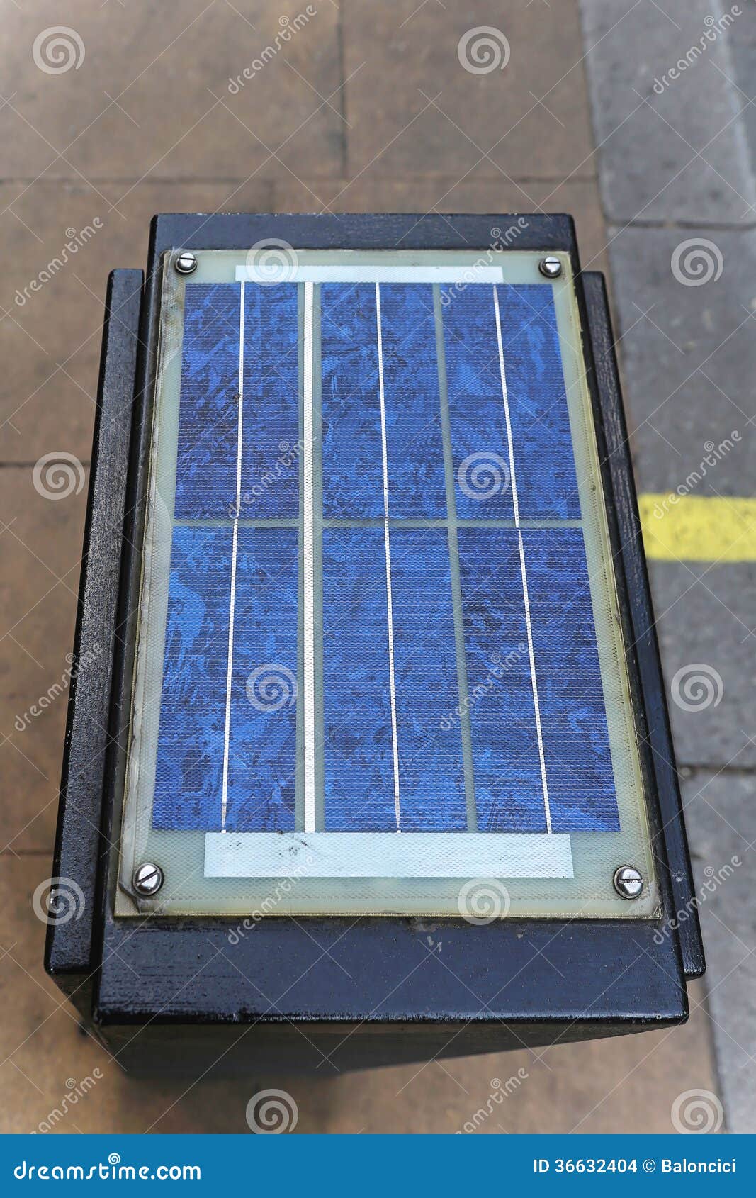 Solar powered stock photo. Image of street, monocrystaline - 36632404