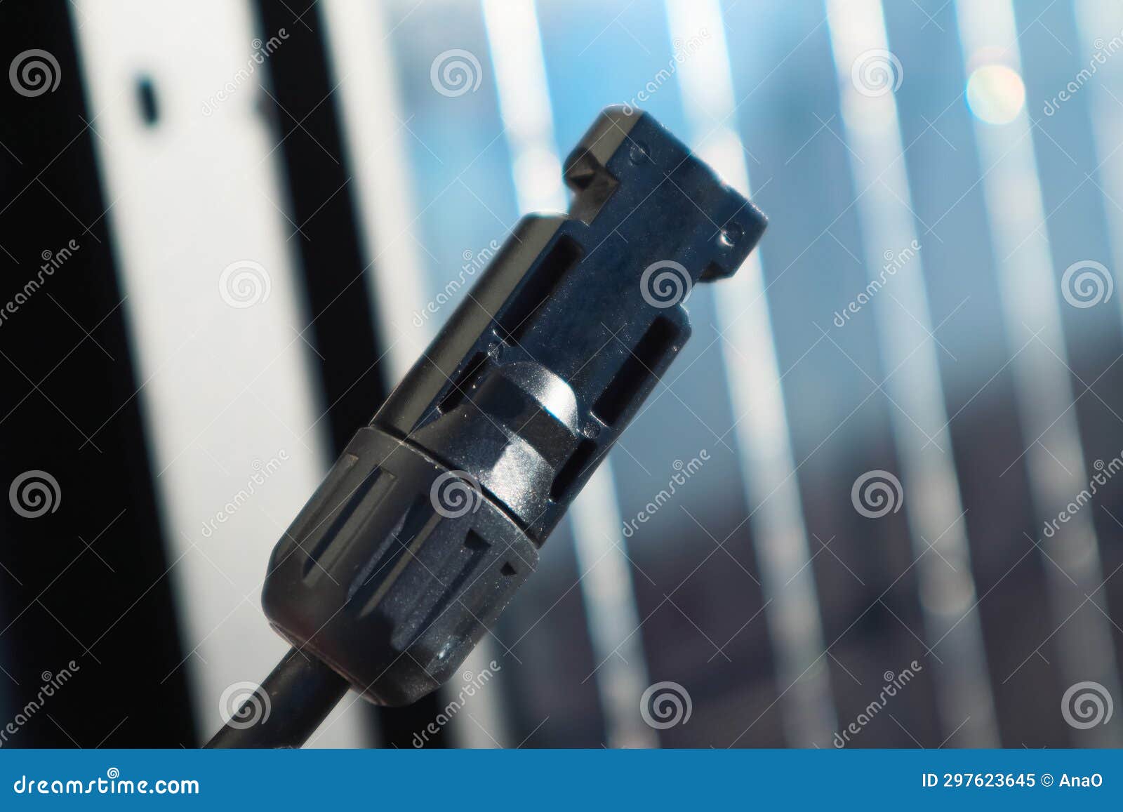 Solar PV Connectors of Solar Photo Voltaic Panel System. MC4 Socket ...