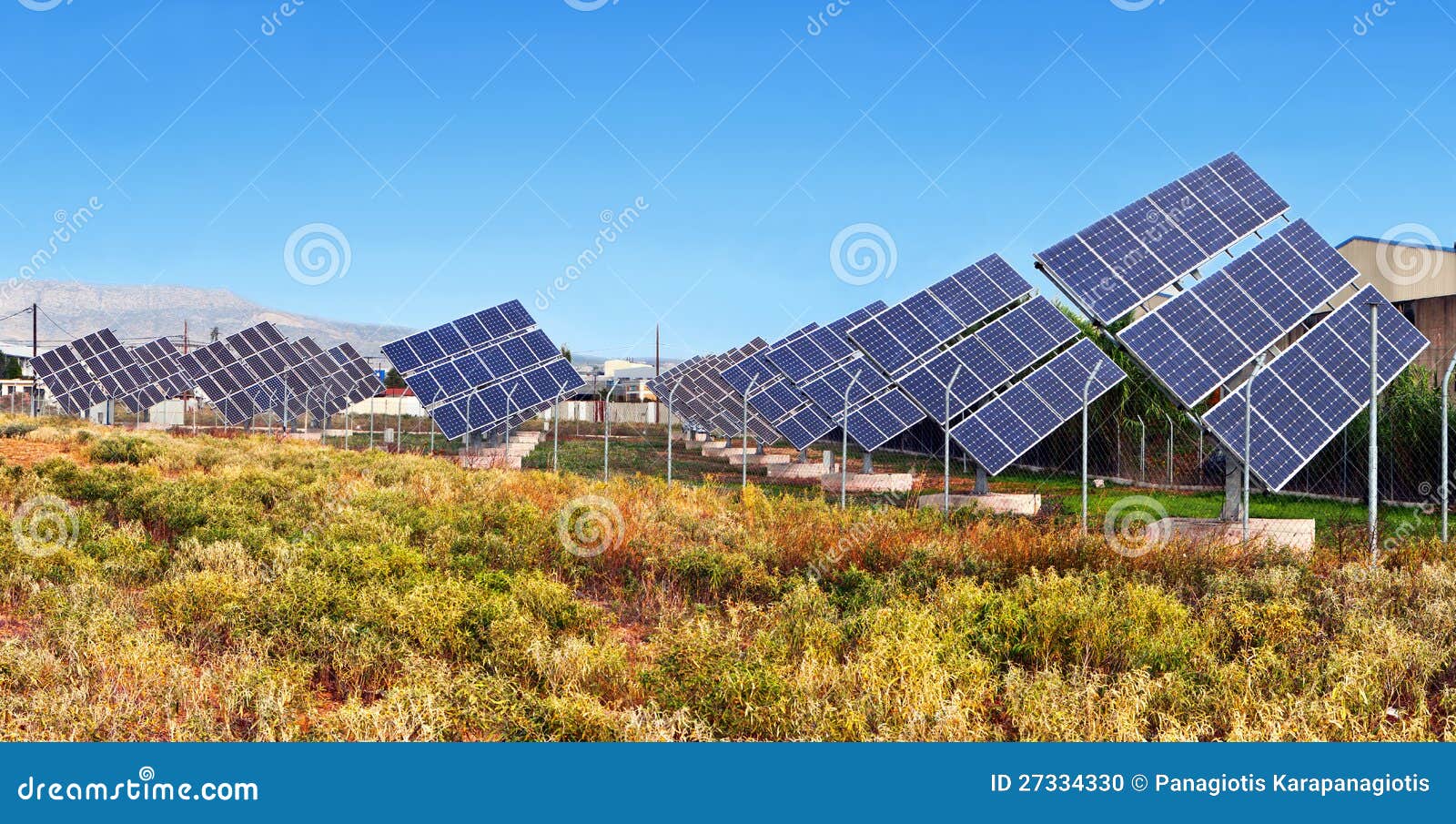 Solar pwoer units stock photo. Image of construction - 27334330
