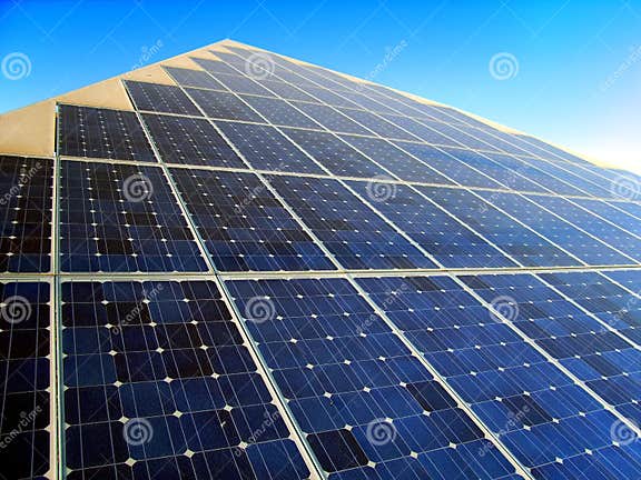 Solar Pyramid stock image. Image of environment, panel - 3064217