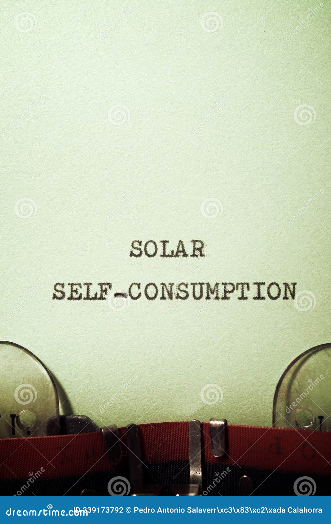 Solar Self Consumption Concept Stock Photo - Image of disconnected ...