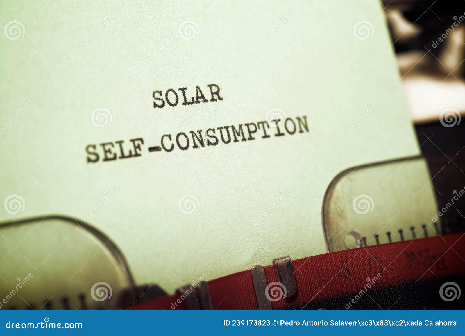 Solar Self Consumption Concept Stock Image - Image of ecology ...