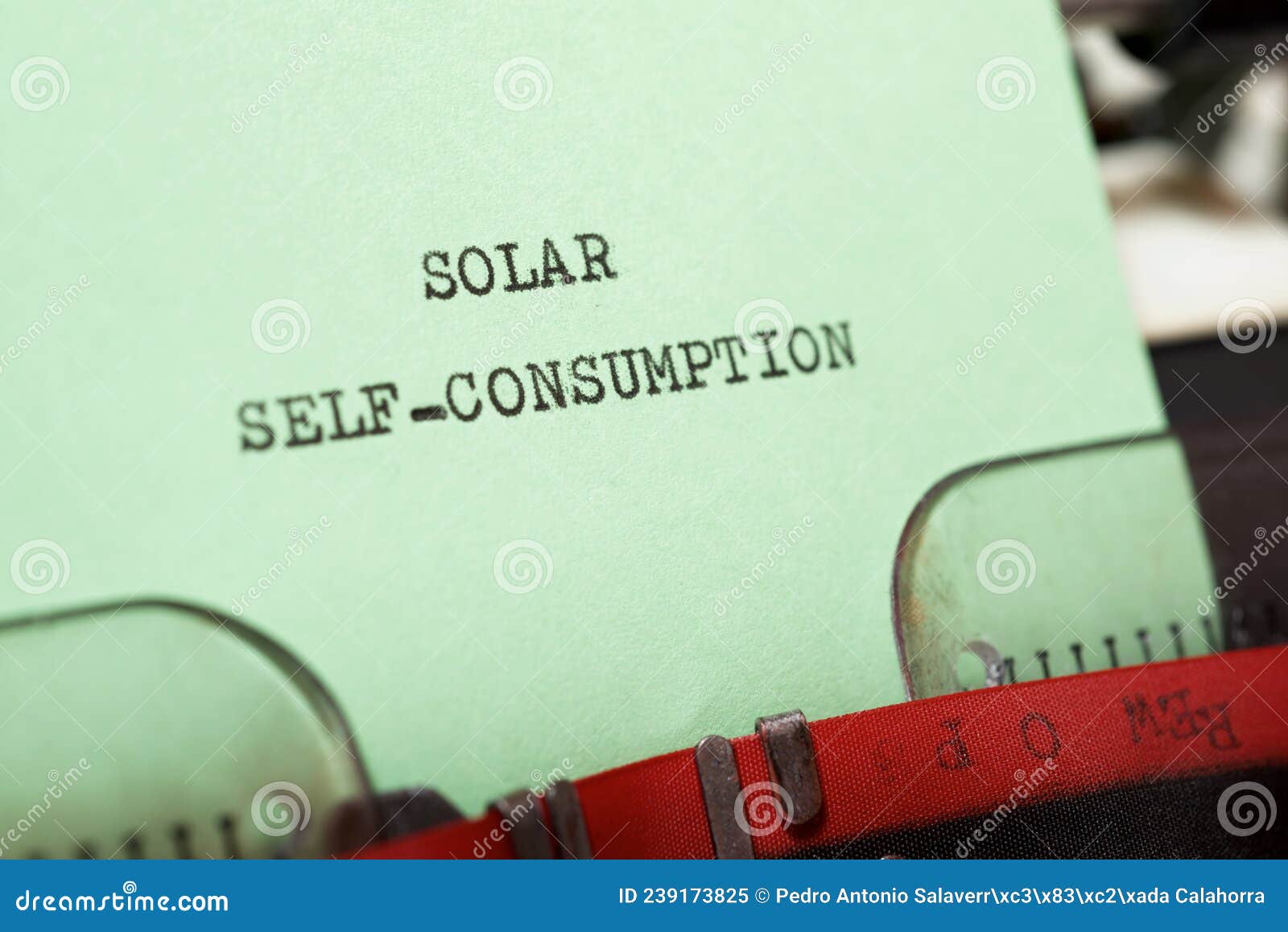 Solar Self Consumption Concept Stock Image - Image of change ...