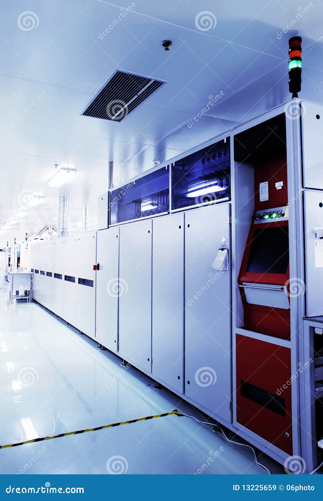 Solar silicon factory stock image. Image of line, engineering - 13225659