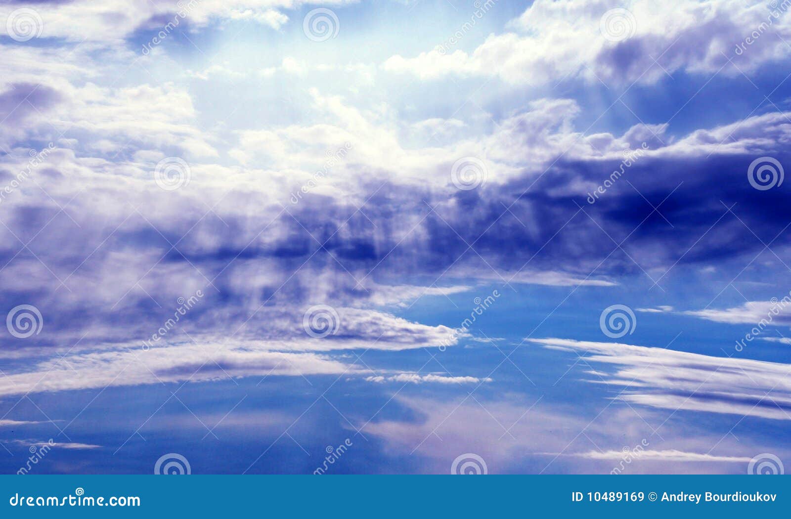 Solar sky stock image. Image of beautiful, panoramic - 10489169