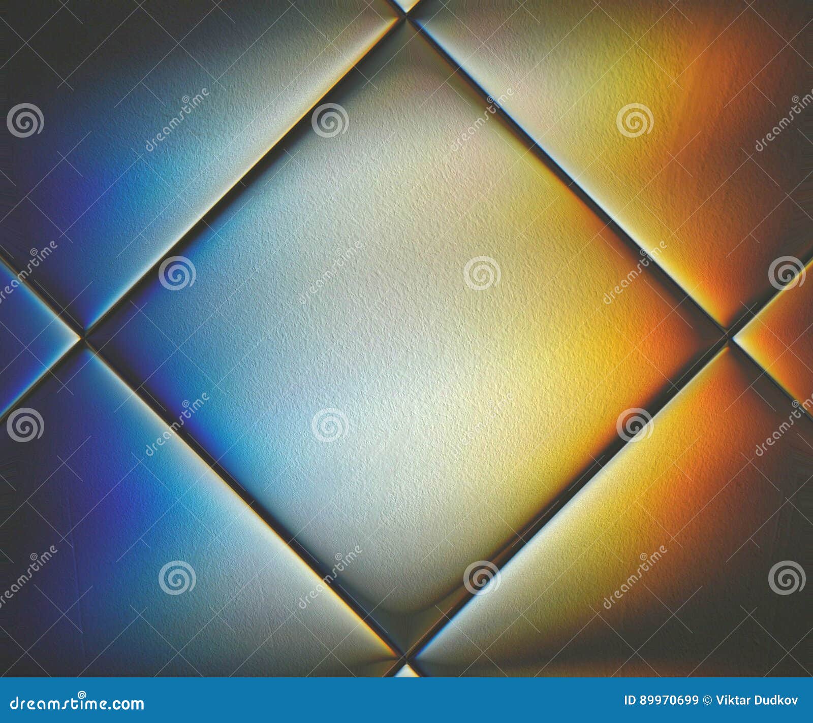 The Solar Spectrum is Reflected in the Glass Tile Stock Illustration ...