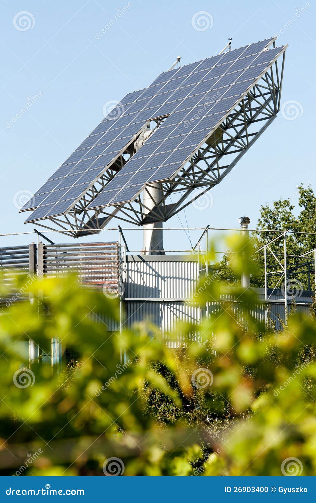 Solar Station stock photo. Image of solar, photocell - 26903400