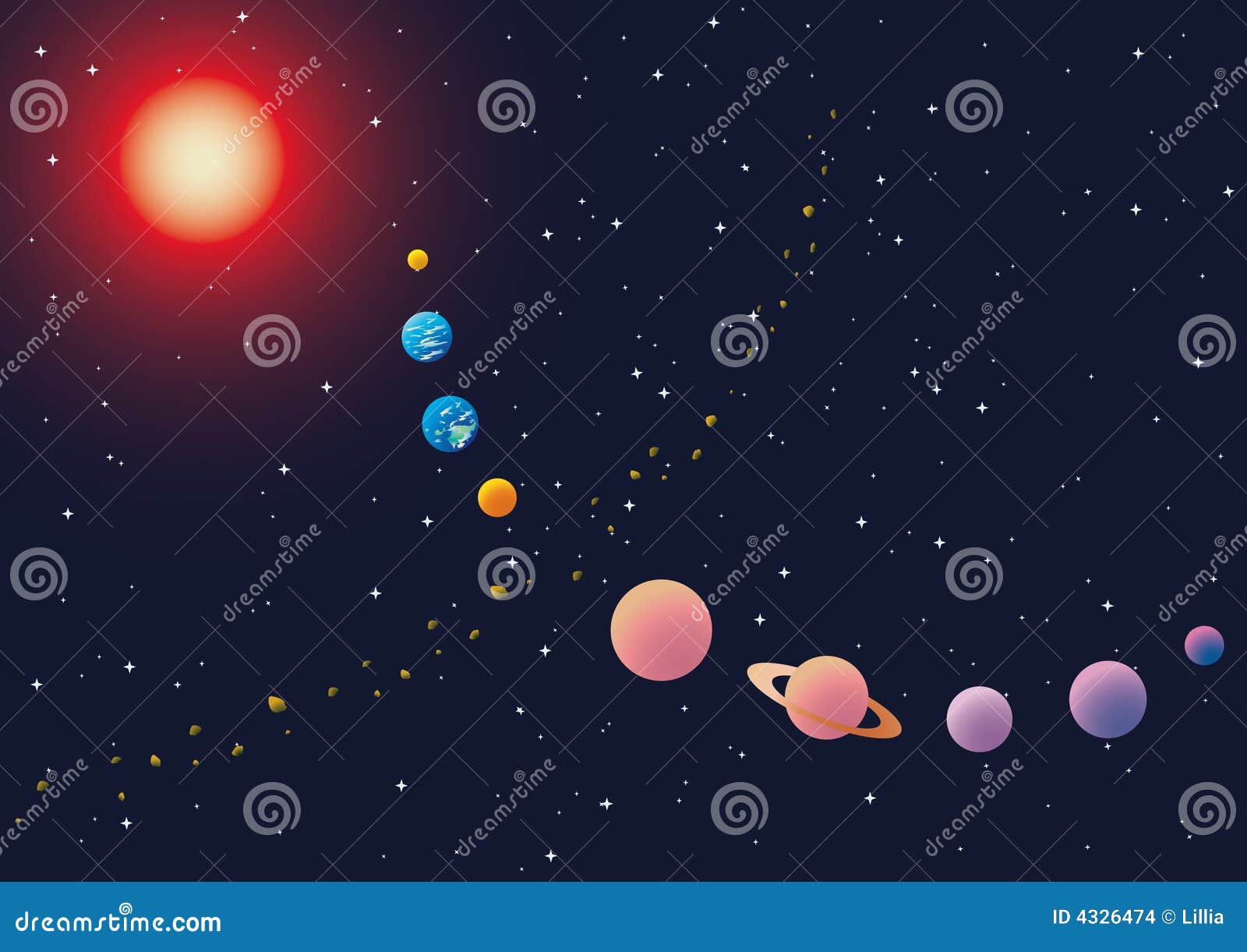 Computer Solar System Stock Illustrations – 3,061 Computer Solar System ...