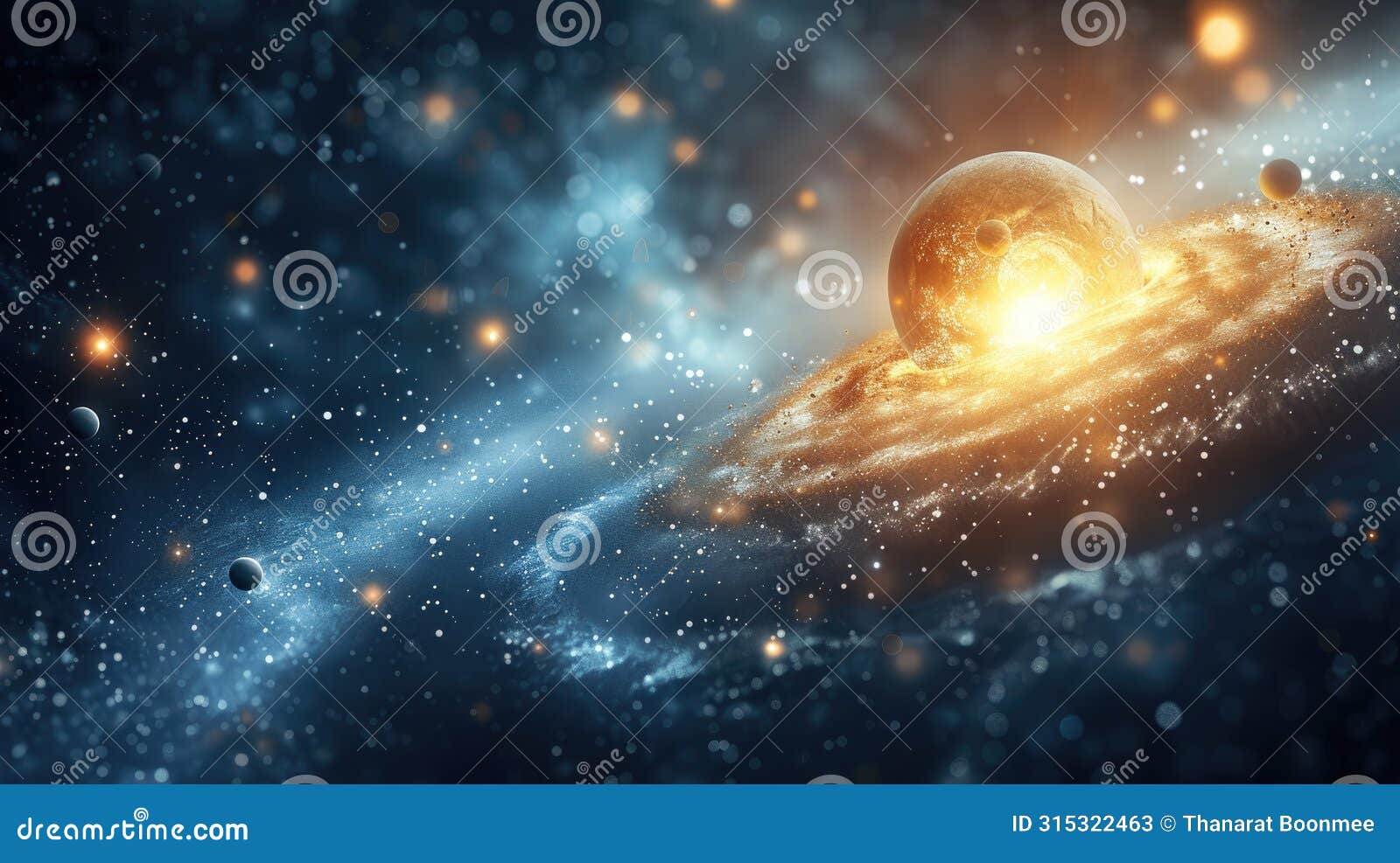 The Solar System, Comprised of the Sun and Orbiting Objects, Operates ...