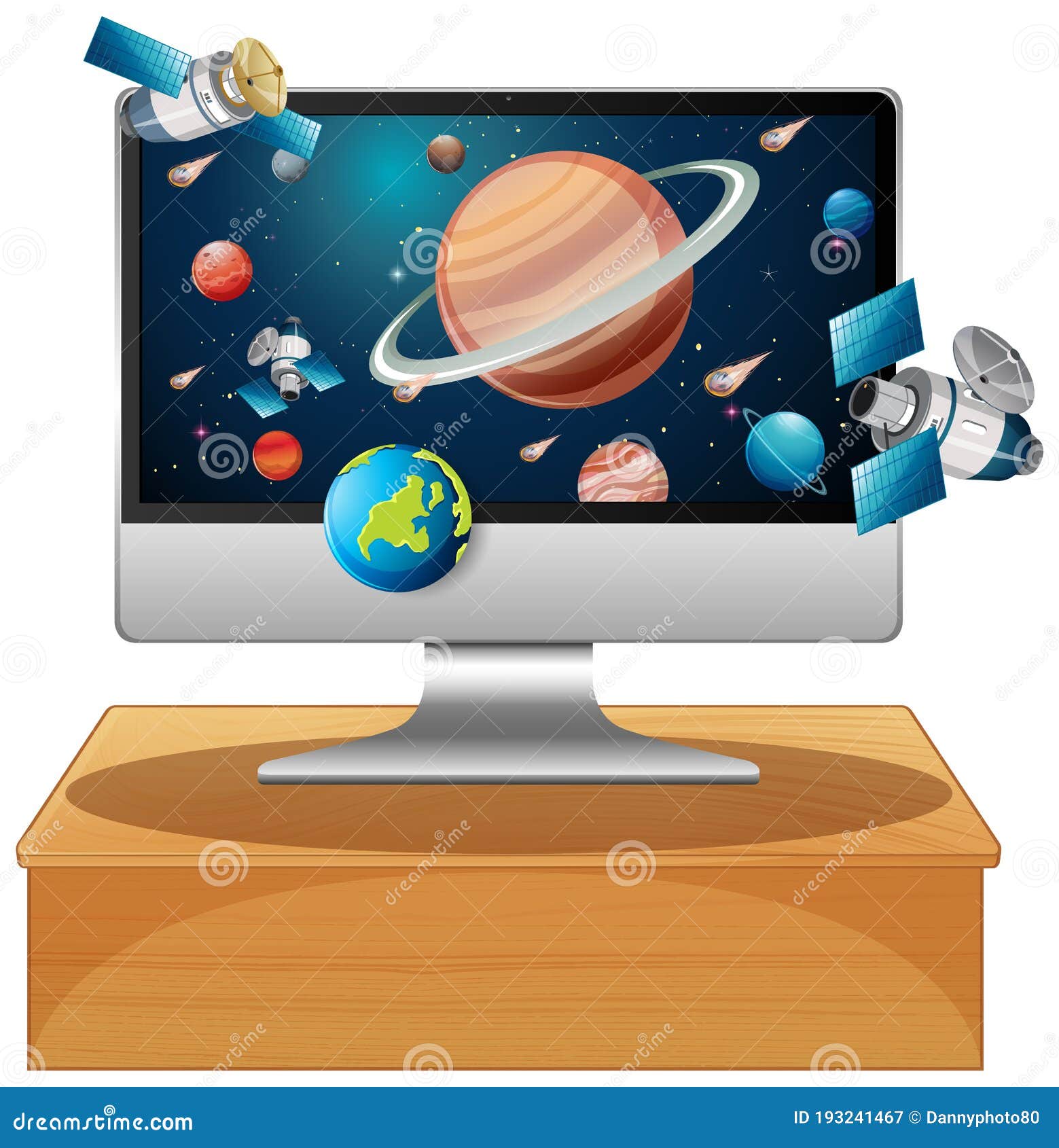 Solar System Desktop Animated Background