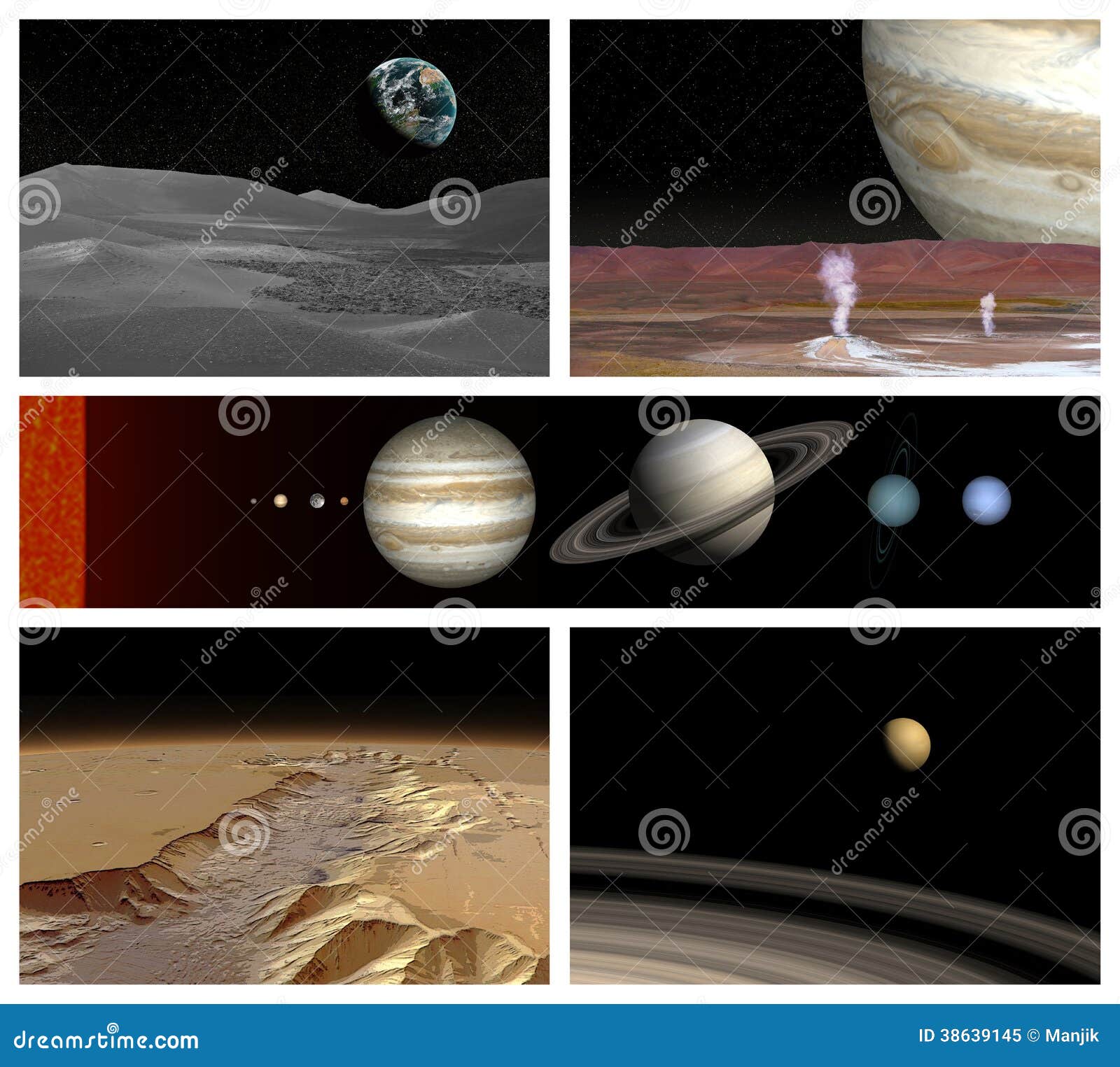 Solar System Royalty-Free Stock Photo | CartoonDealer.com #38639145