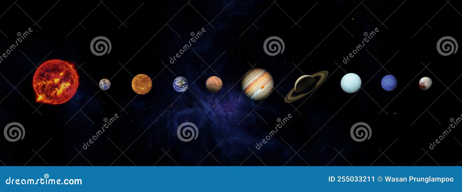 Solar System. Elements of this Image Furnished by NASA Stock Image ...