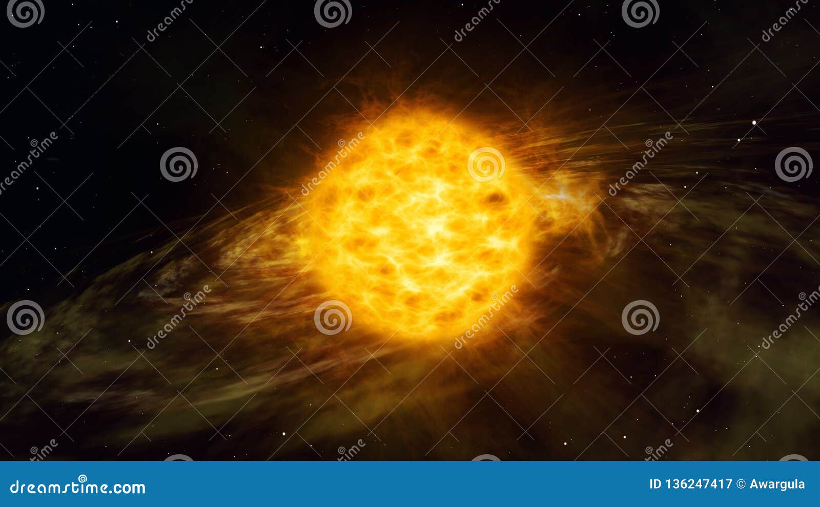Solar system exploration stock illustration. Illustration of star ...