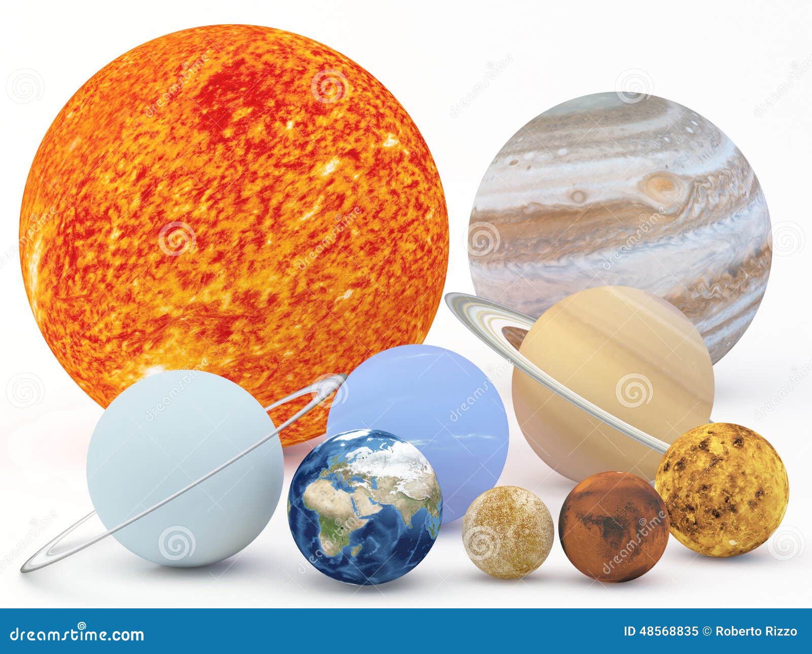 Solar System stock illustration. Illustration of astronomy - 48568835
