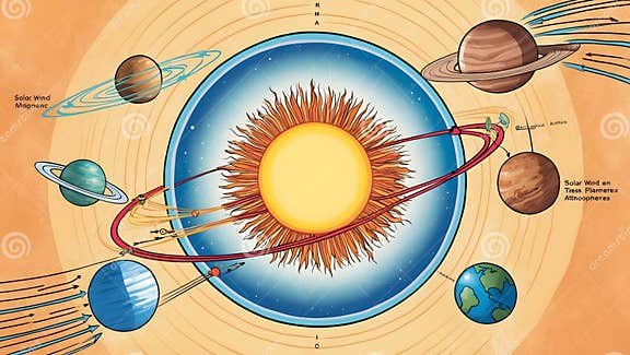Solar System Interactions: How the Sun S Wind and Magnetic Fields Shape ...