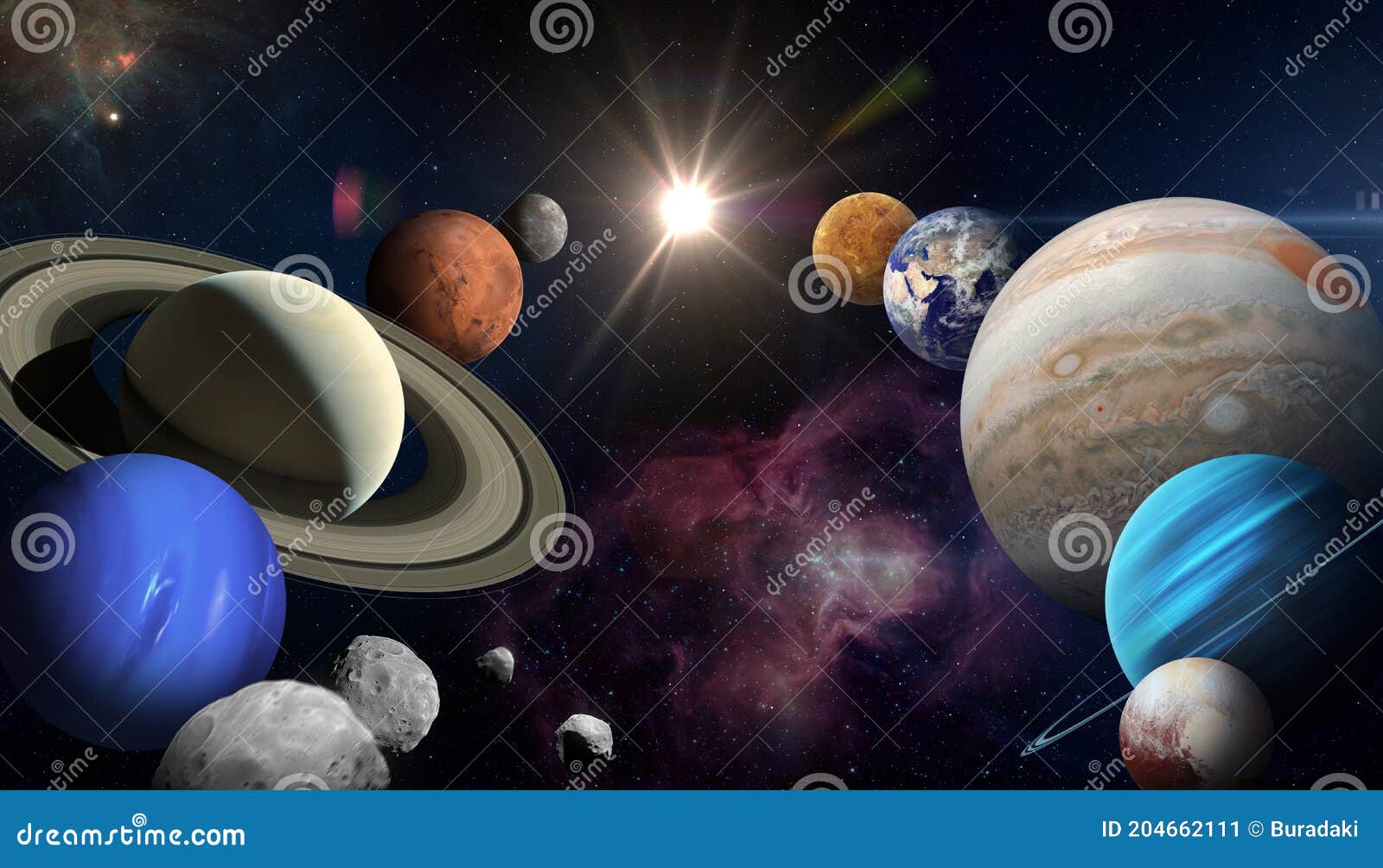 The Oort Cloud Is A Theoretical Cloud Of Predominantly Icy ...