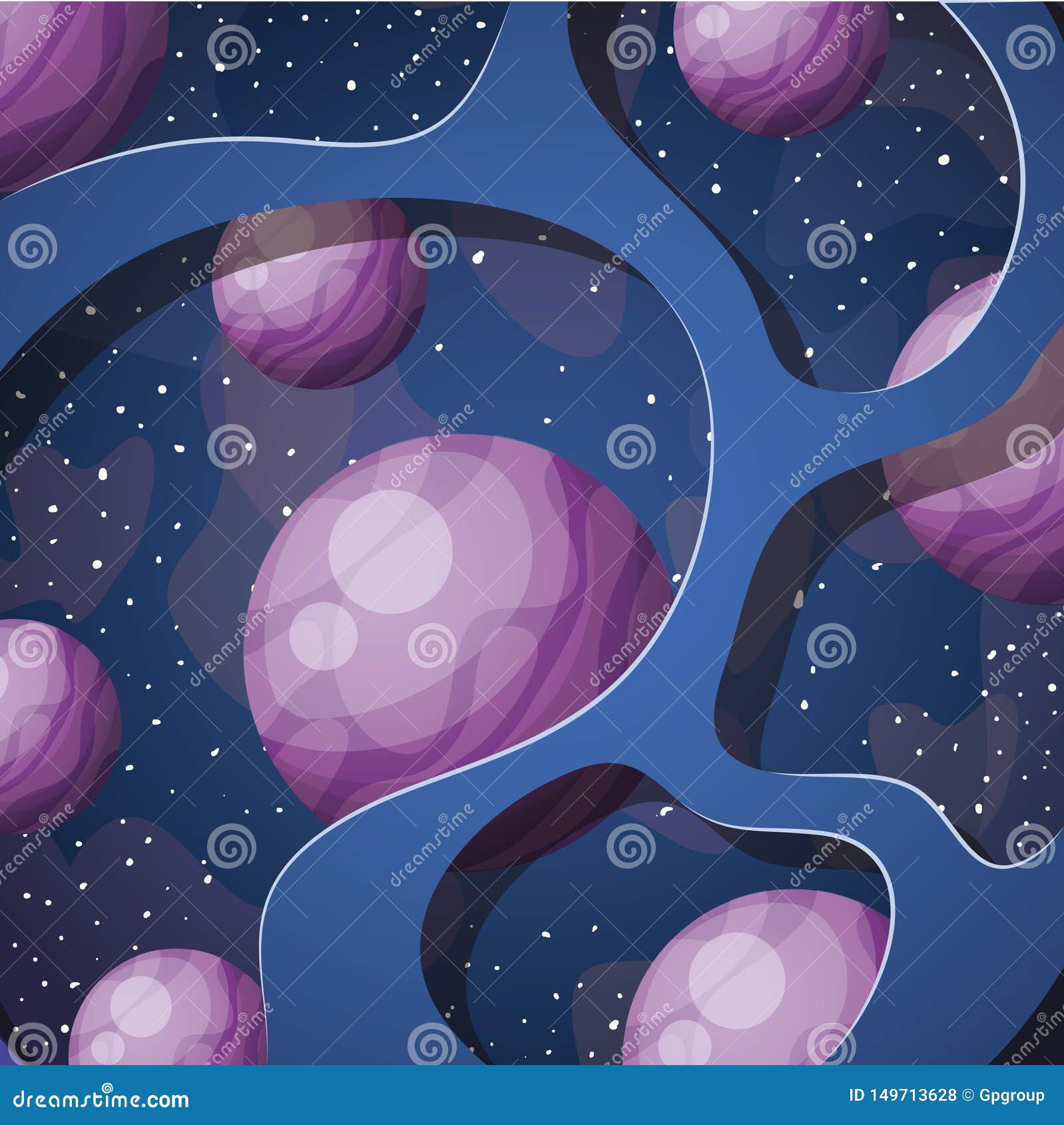 Solar System Planets Design Vector Illustration Stock Vector ...