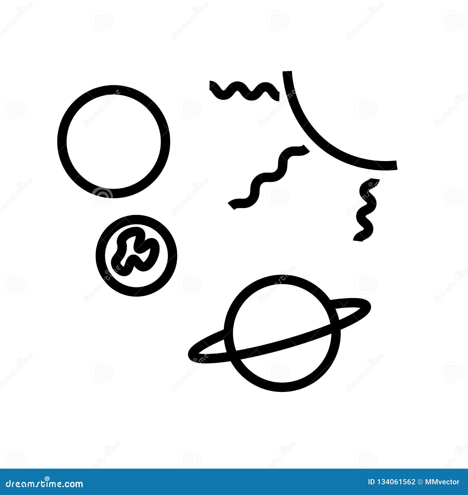 Solar System Planet Symbols