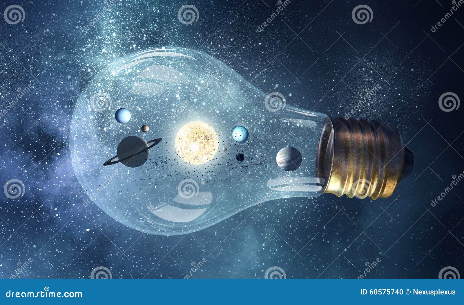 Solar system stock photo. Image of scientific, cosmos - 60575740