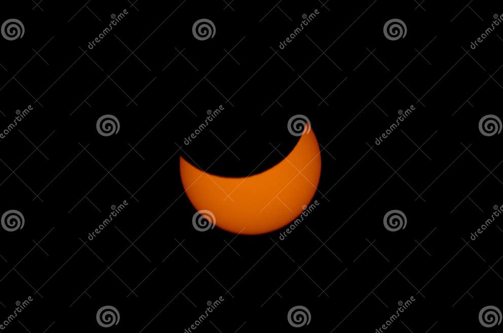 Solar Total Eclipse 2024 from Plattsburgh NY Stock Photo - Image of ...