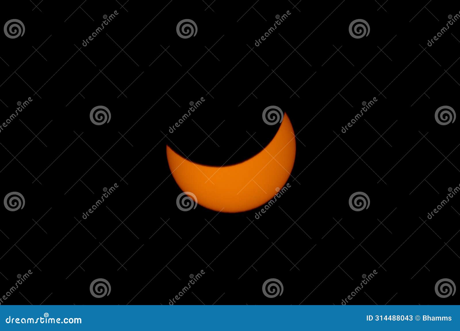 Solar Total Eclipse 2024 from Plattsburgh NY Stock Image - Image of ...