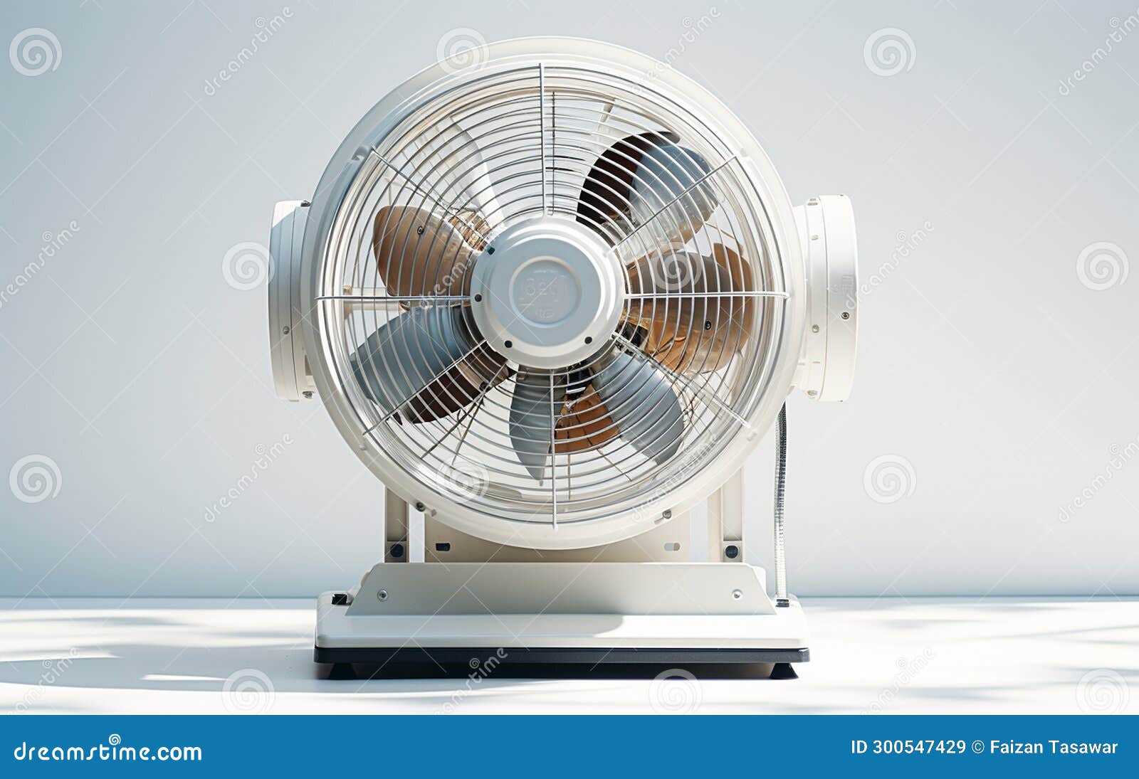 Solar Ventilation Fans White Background -Generative Ai Stock ...