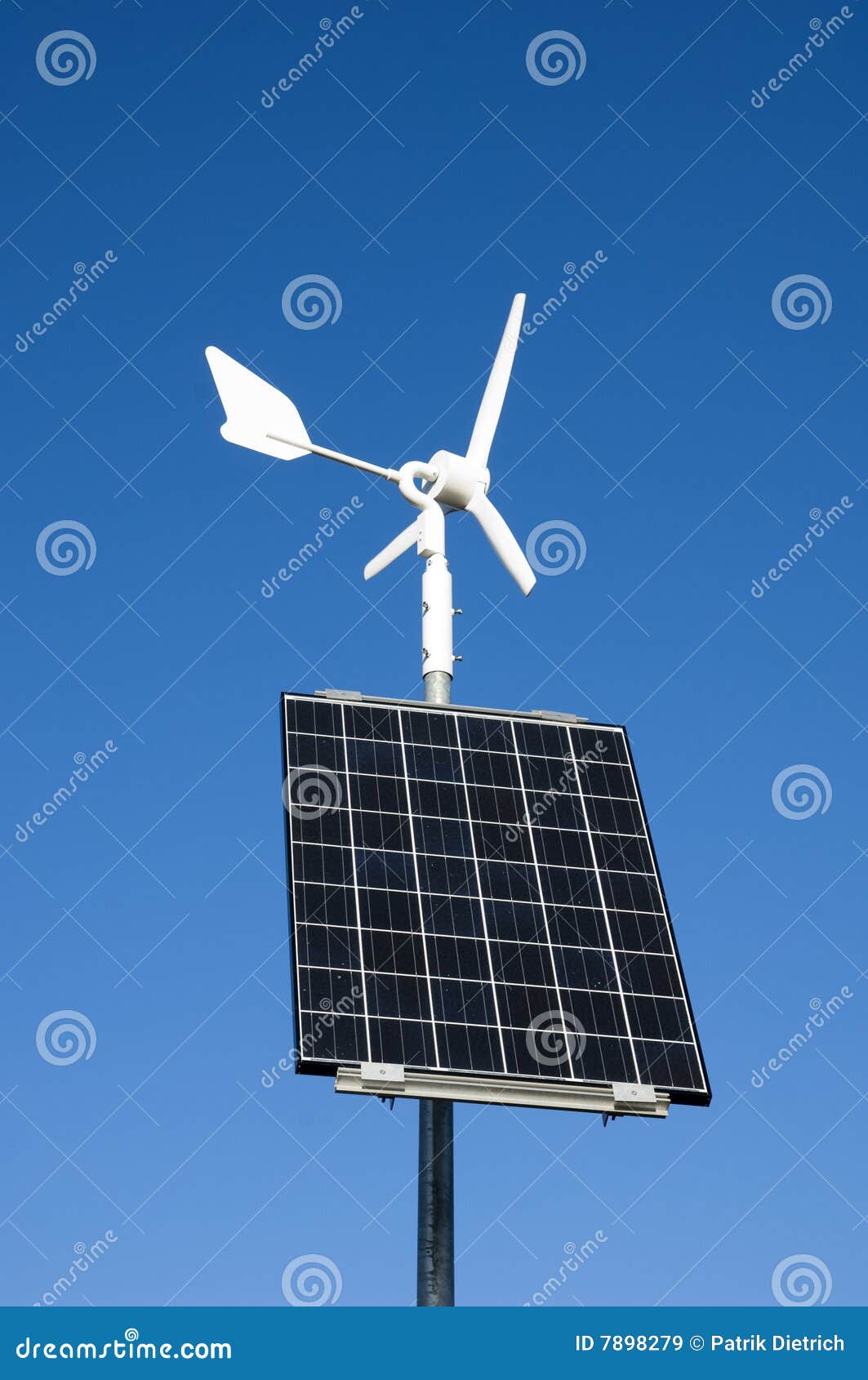 Solar Wind Energy Powerstation Stock Image - Image of abstract, ardor ...