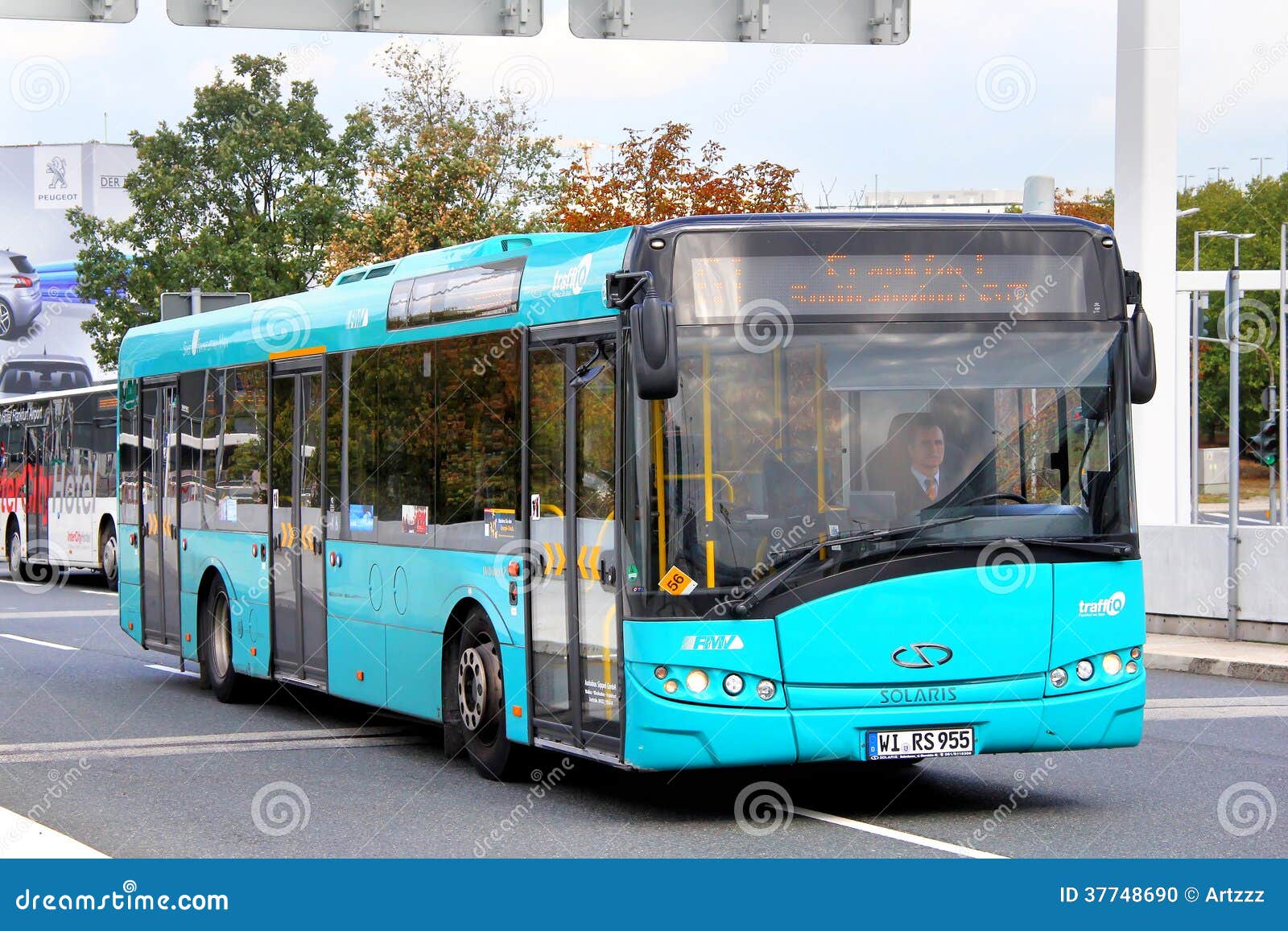 Solaris Urbino 12 editorial image. Image of german, frankfurt - 37748690