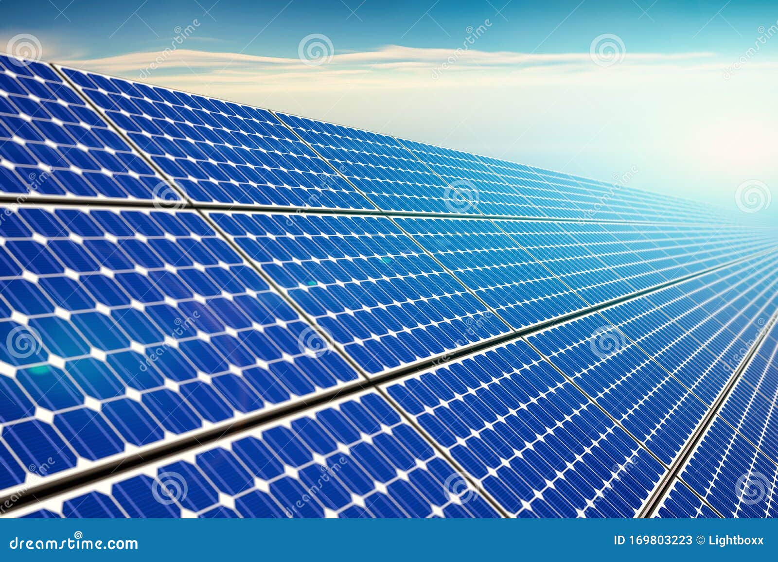 Solarpaneele - Hintergrund stock abbildung. Illustration von öko ...