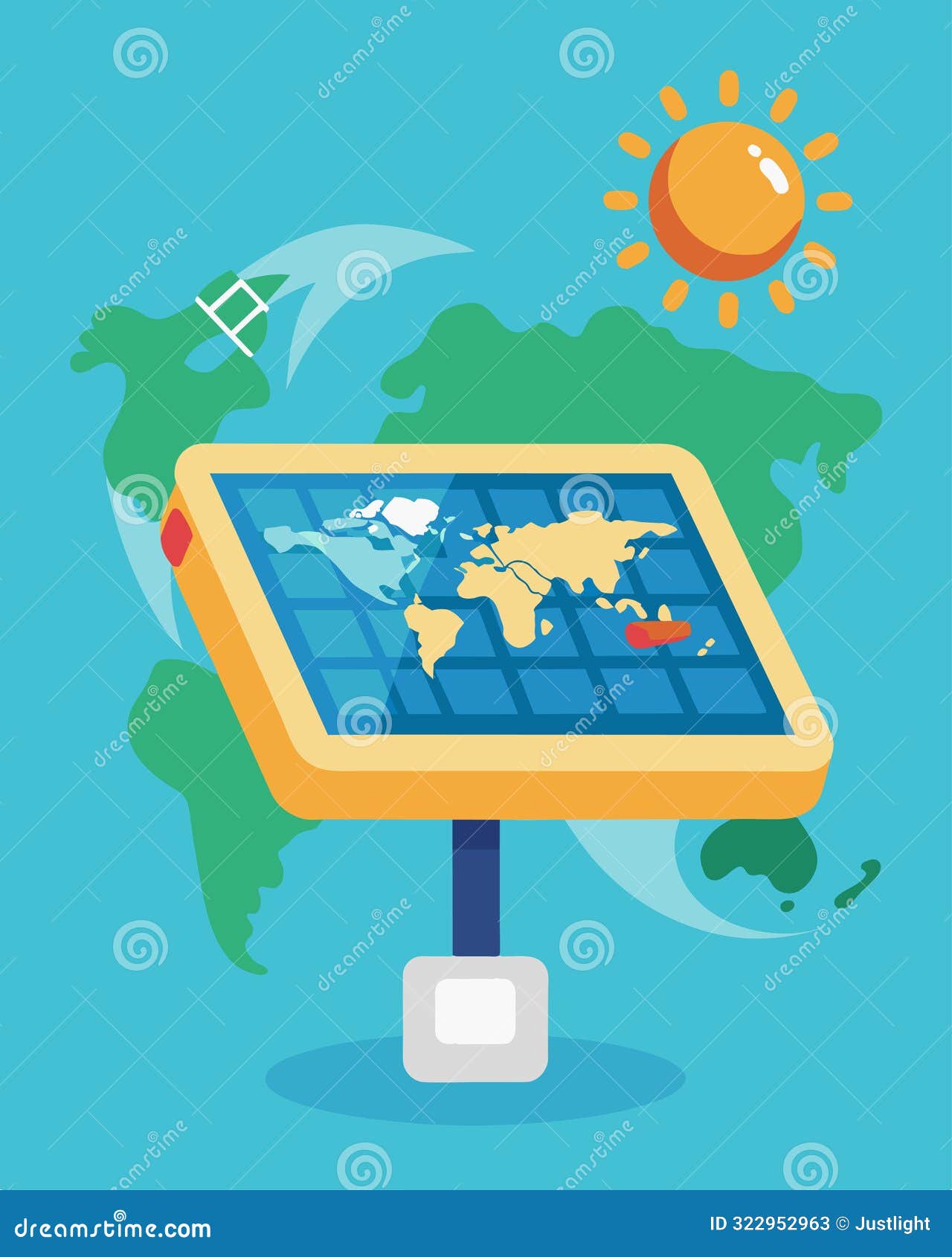 A Solarpowered Map Projector that Displays Interactive Maps Teaching ...