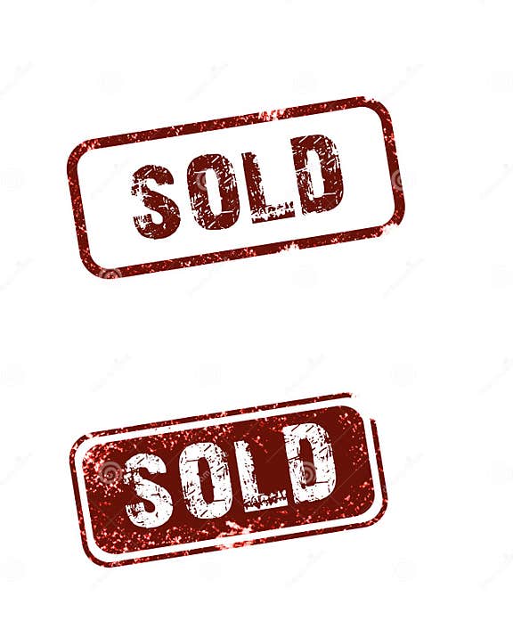 Sold stock illustration. Illustration of value, worth - 9144164