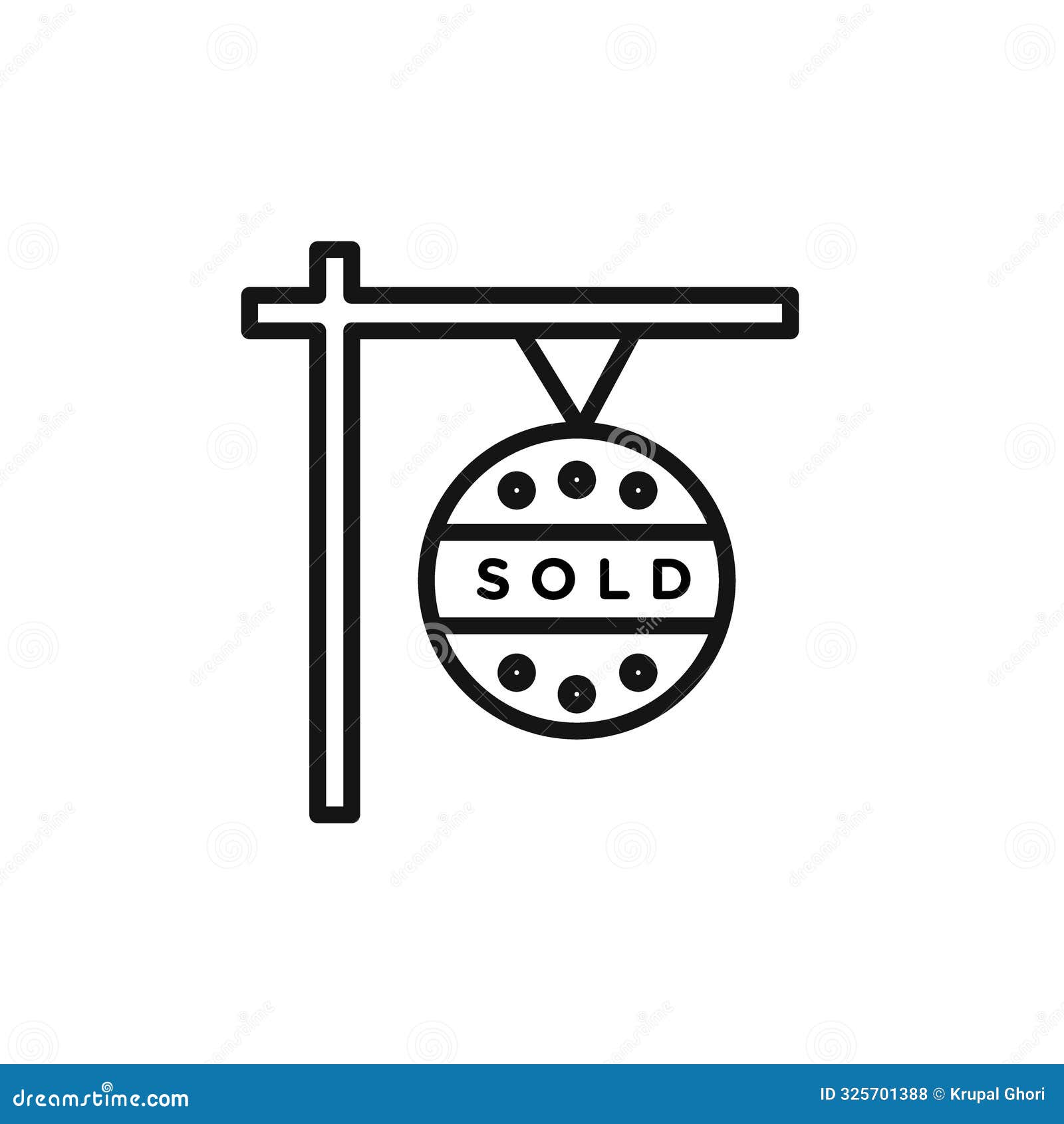 SOLD ICON Vector Set Collection for Web Stock Vector - Illustration of ...