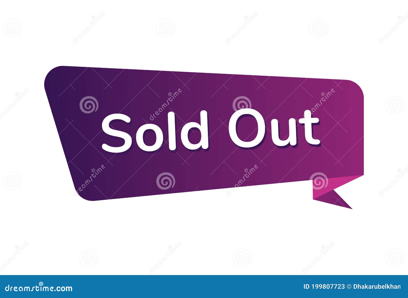 Sold Out Image Vector, Sold Out Banner Design Stock Vector ...