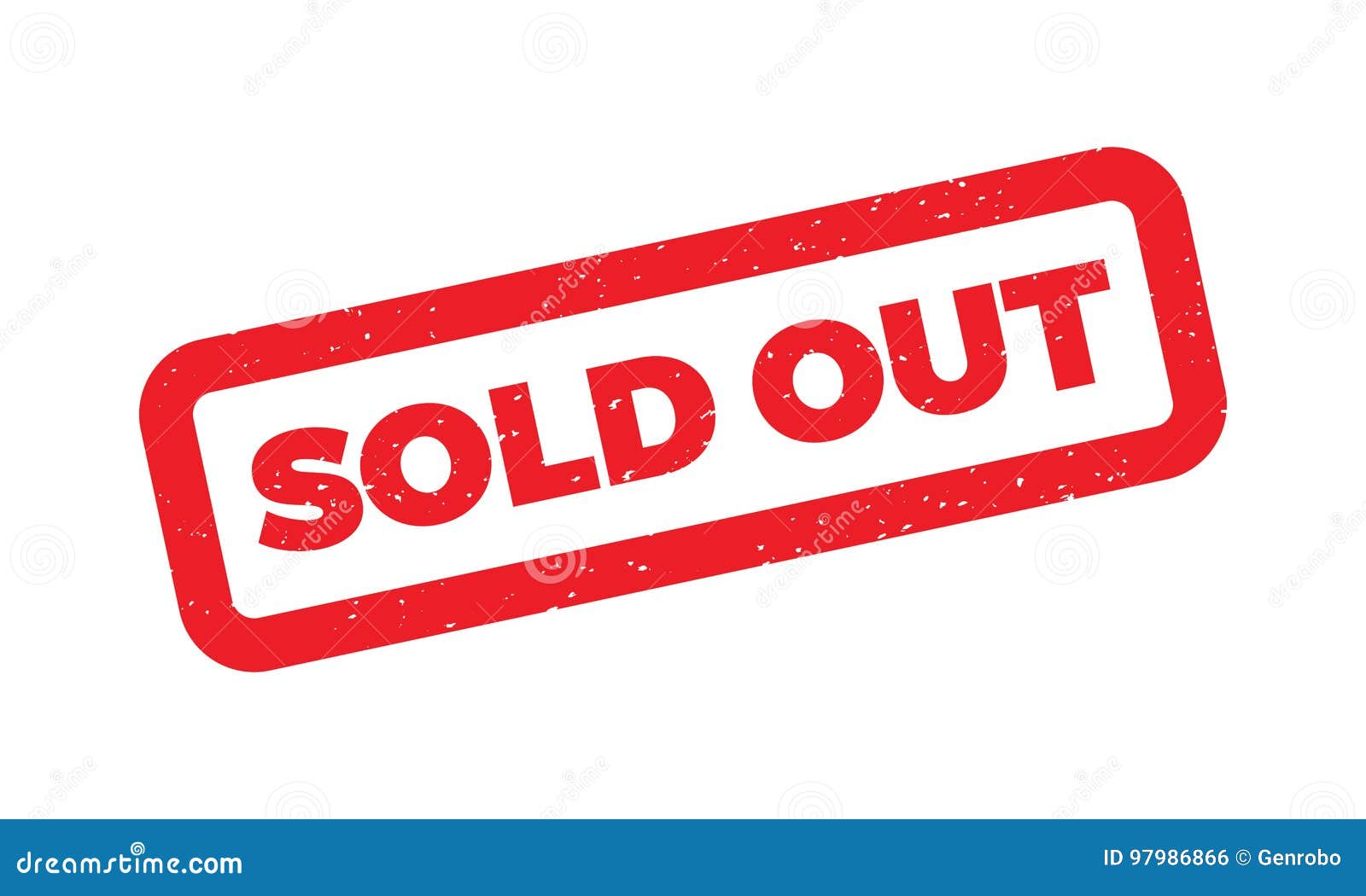 Sold Out Logo stock vector. Illustration of capital, logos - 97986866