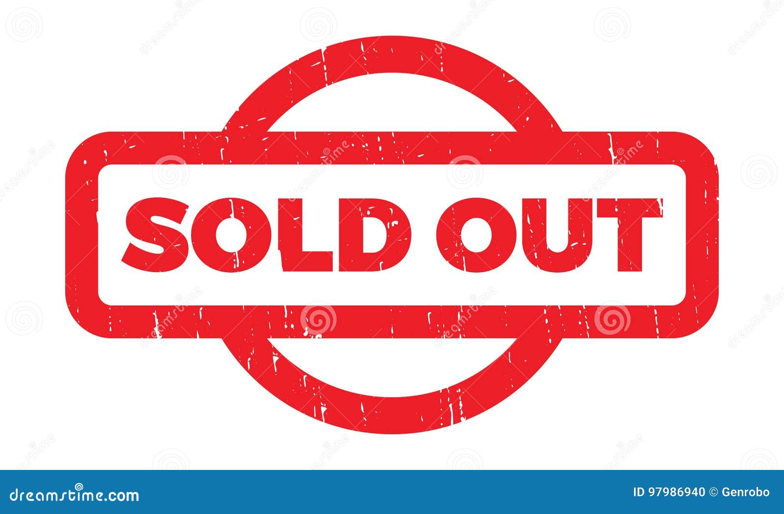Sold Out Logo stock vector. Illustration of elements - 97986940