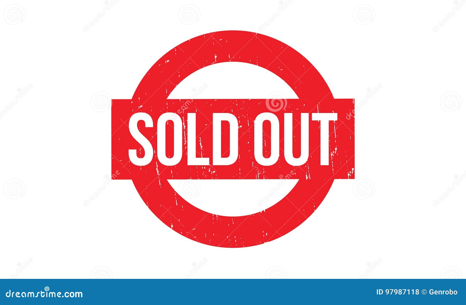 Sold Out Logo stock illustration. Illustration of home - 97987118
