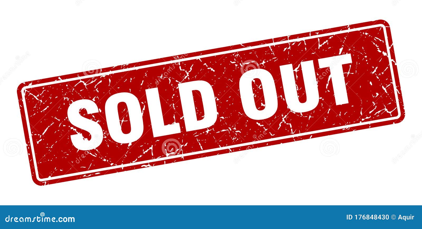 Sold Out Sign. Sold Out Grunge Stamp Stock Vector - Illustration of ...
