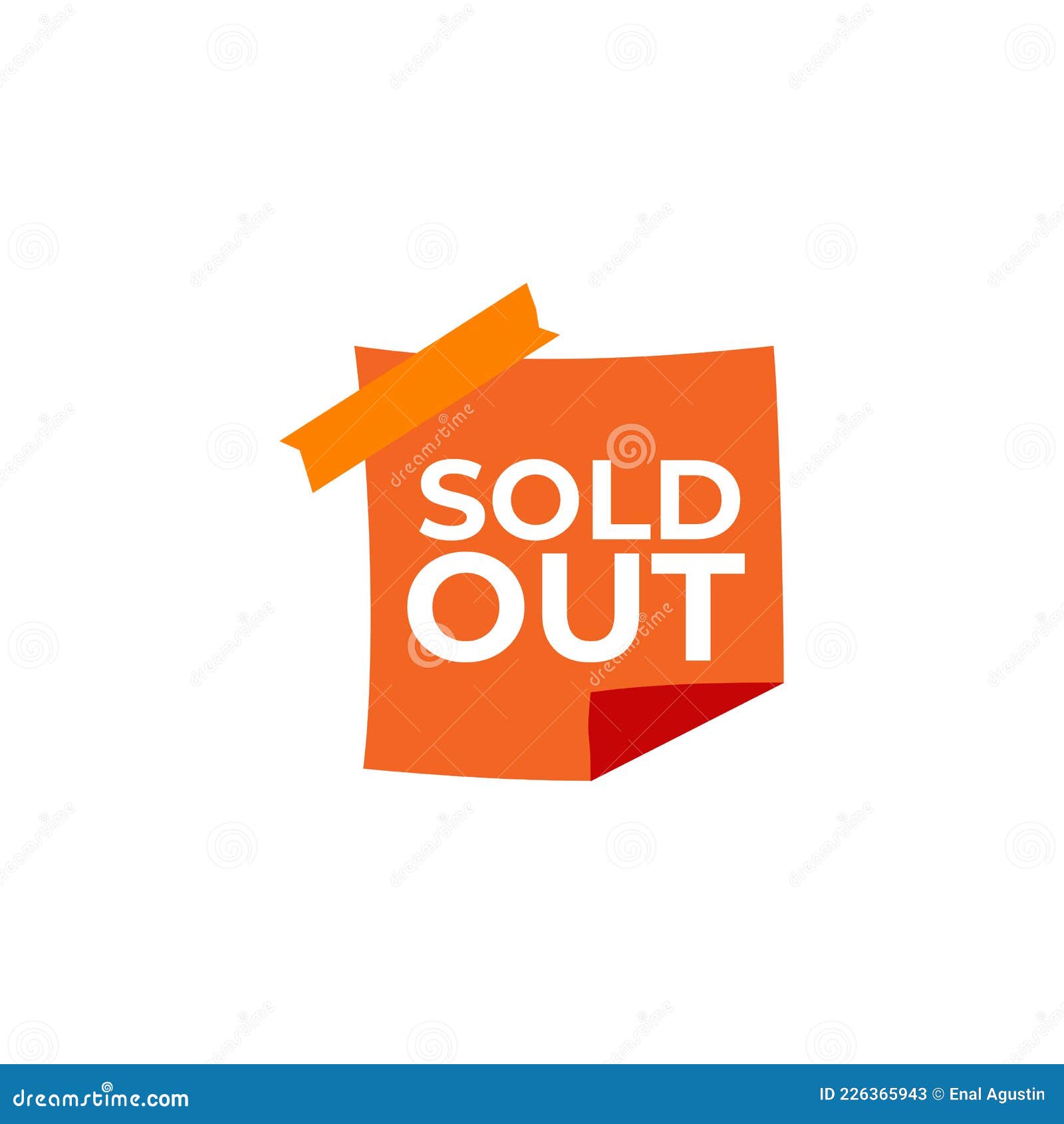 Sold Out Symbol Logo Design Template Stock Vector - Illustration of ...