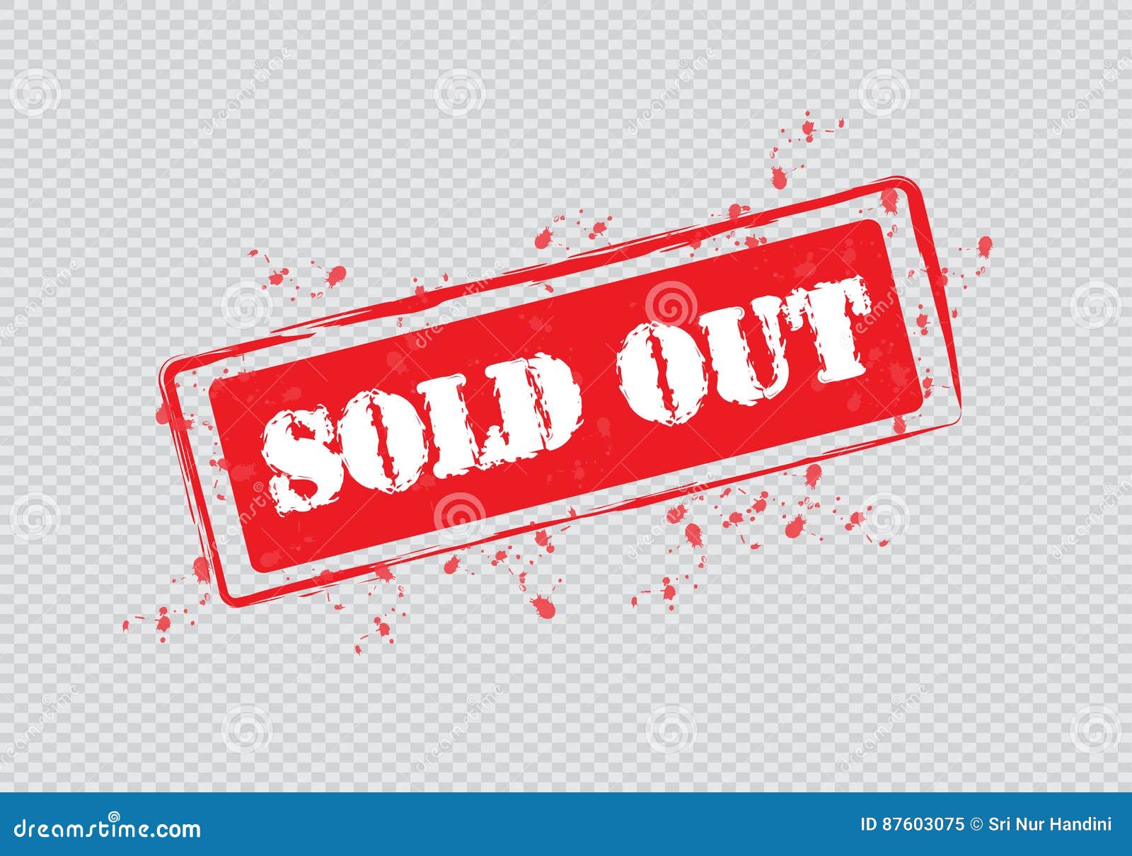 Sold out stock illustration. Illustration of sketch, design - 87603075