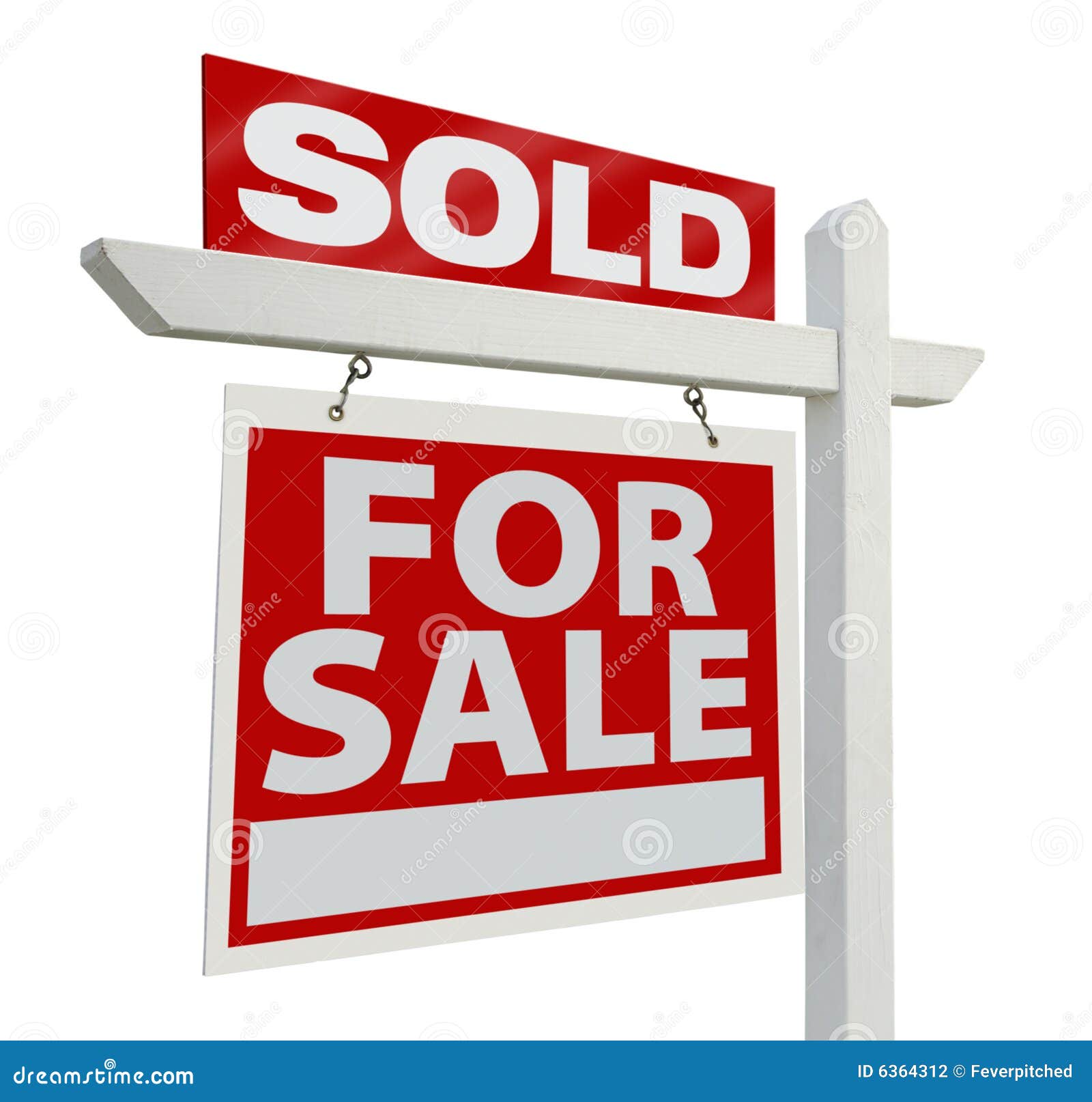 Sold Real Estate Sign stock photo. Image of mortgage, beginning - 6364312