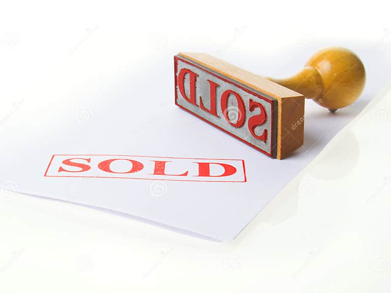 SOLD Rubber stamp stock image. Image of stamp, stationery - 1557877