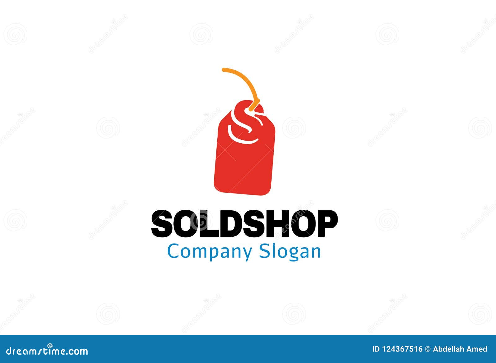 Sold Shop Logo Symbol Design Illustration Stock Vector - Illustration ...